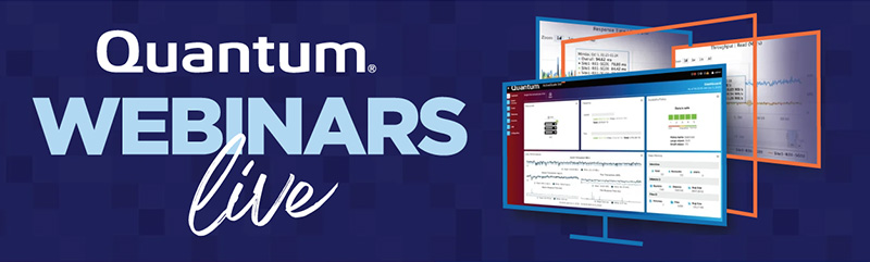 Quantum, webinar - Le stockage objet