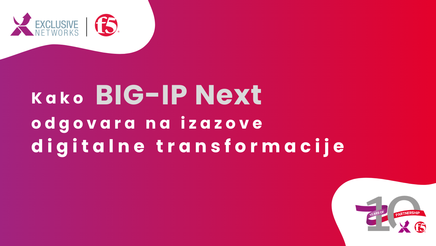 Sigurnost aplikacija u doba digitalne transformacije: Kako BIG-IP Next ...