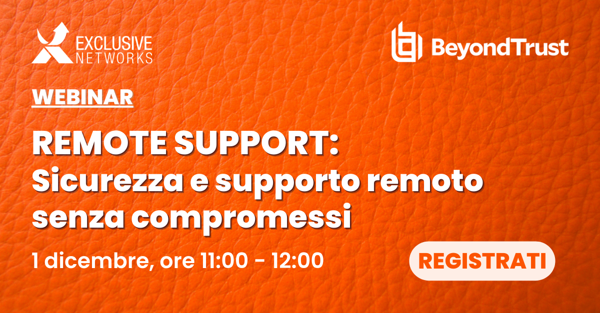 BeyondTrust - Remote Support: Sicurezza e supporto remoto senza ...
