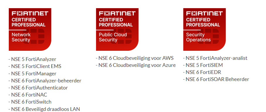 Vernieuwd Fortinet NSE certificeringsprogramma - Exclusive Networks - Netherlands