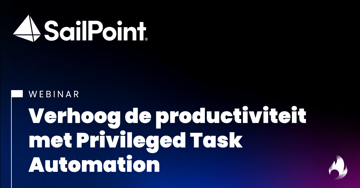 Verhoog de productiviteit met Privileged Task Automation - Webinar - Exclusive Networks ...