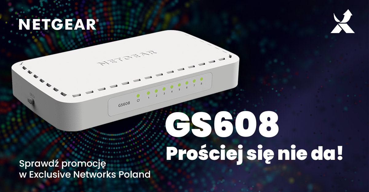 NETGEAR GS608: Prościej się nie da!