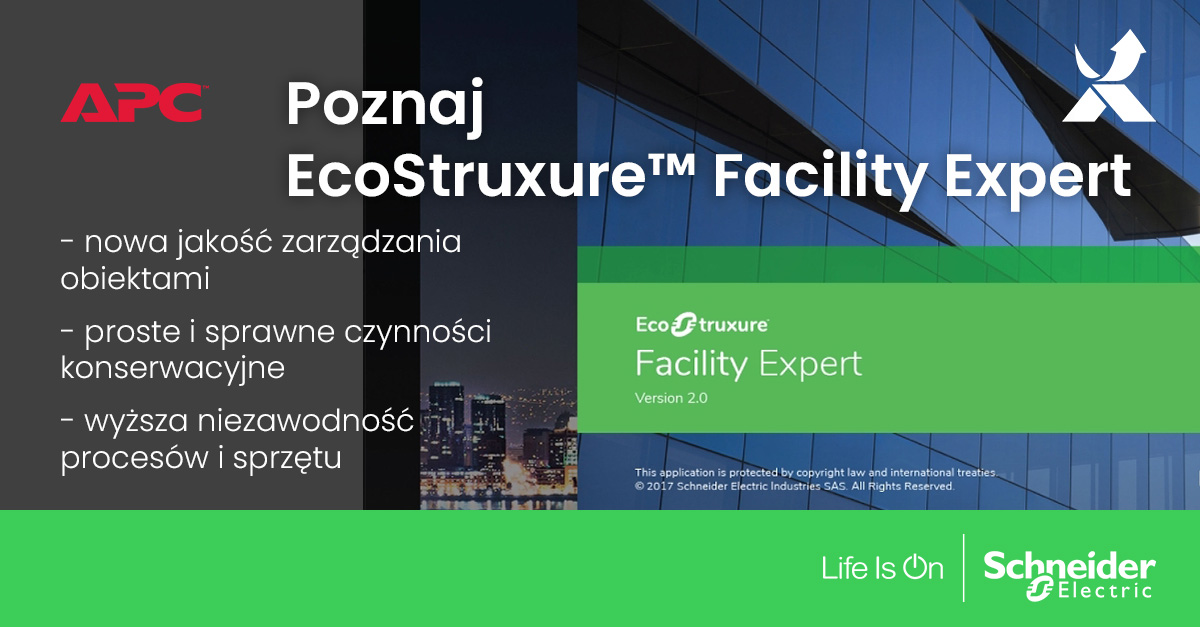 Zarządzanie zasilaniem w obiektach z EcoStruxure Facility Expert od APC by Schneider Electric ...