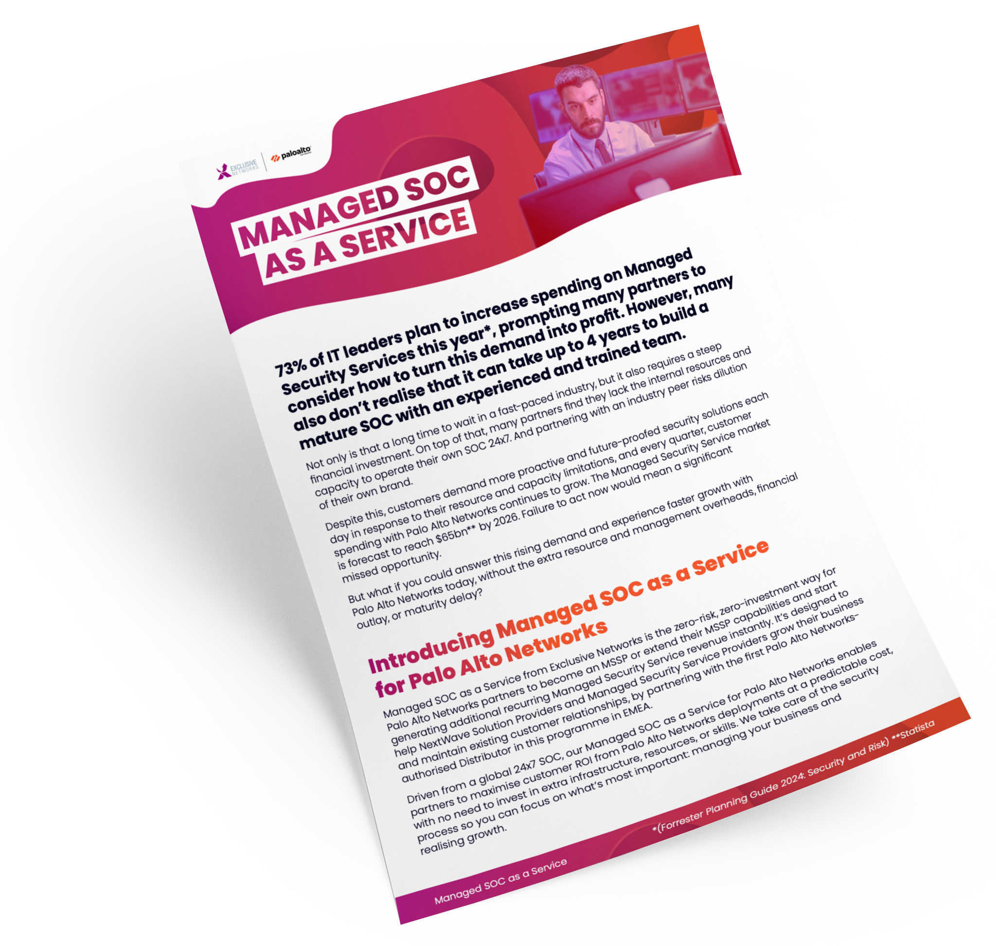 Managed SOC Service Palo Alto Networks - Exclusive Networks